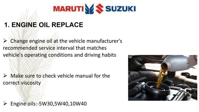ppt on industrial training at maruti suzuki workshop | PPTX
