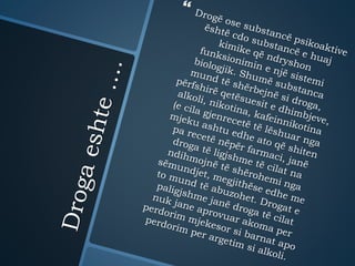 droga | PPT