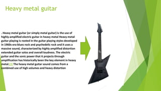 Classification of Guitar | PPTX