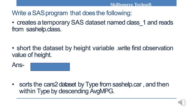 latest pattern guideline for BASE SAS certification | PPT