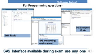 latest pattern guideline for BASE SAS certification | PPTX