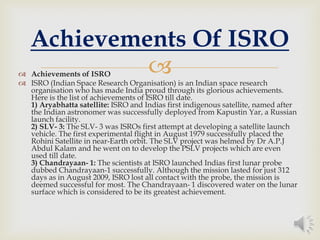 ISRO | PDF