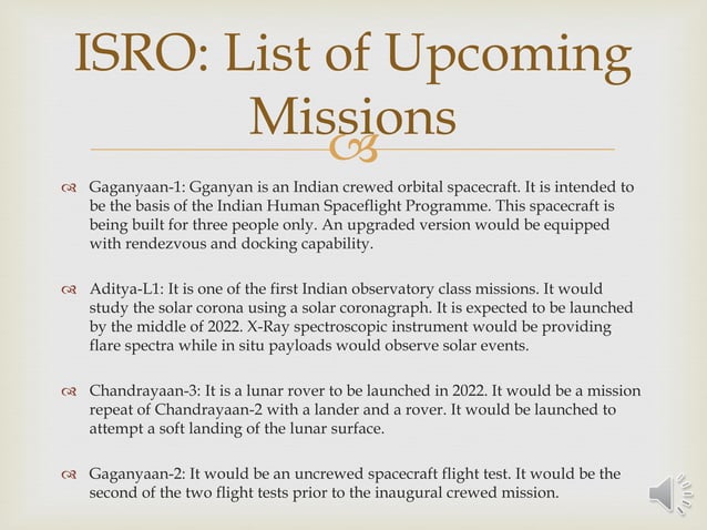 ISRO | PPT