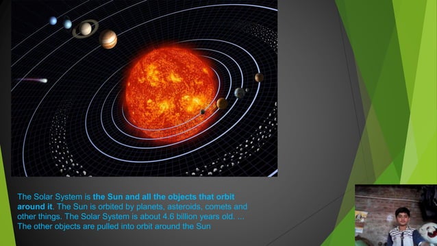 The Solar System is the Sun and all the objects that orbit around it | PPT