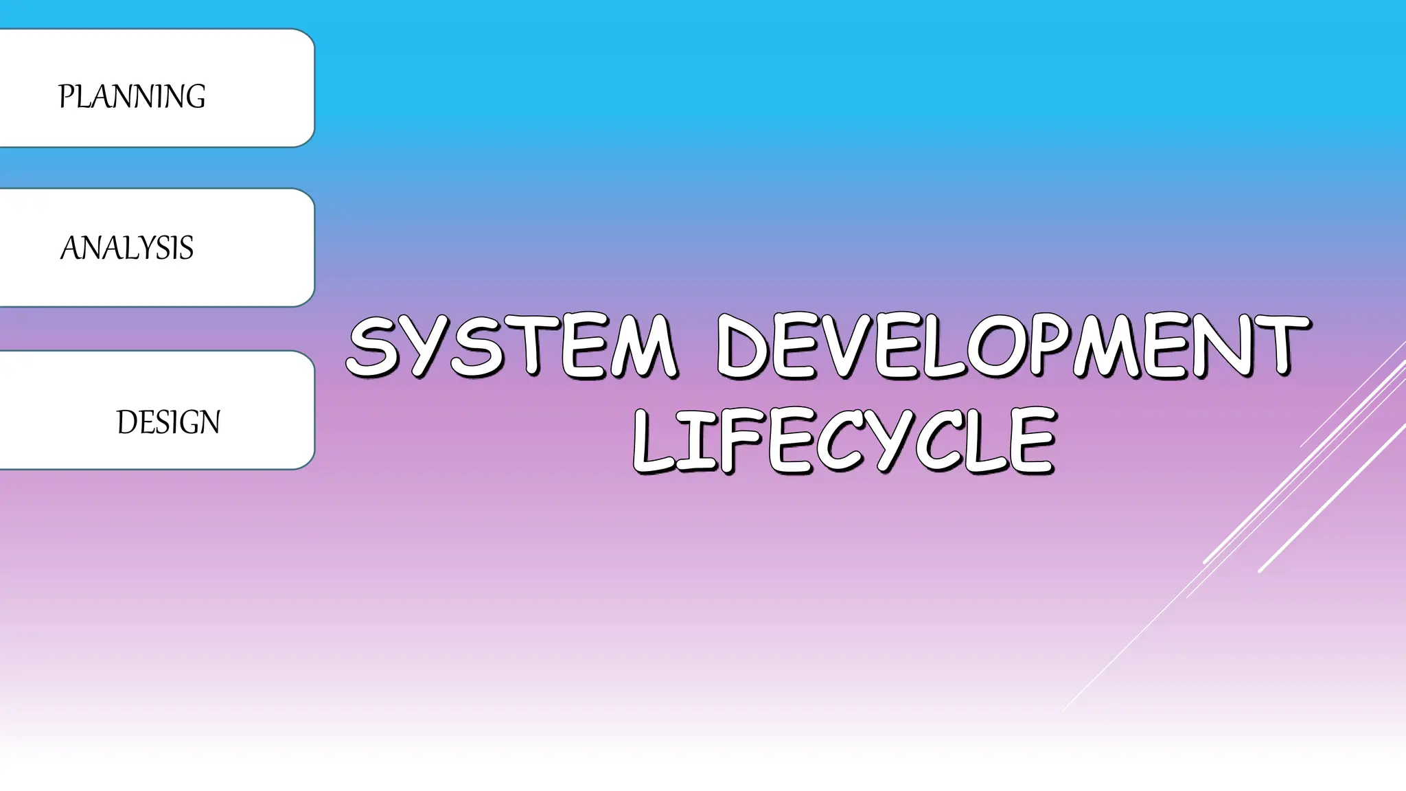 IDENTIFYING AND SELECTING SYSTEM DEVELOPMENT PROJECT | PPTX