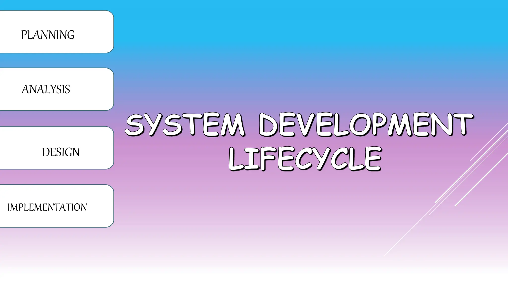 IDENTIFYING AND SELECTING SYSTEM DEVELOPMENT PROJECT | PPTX