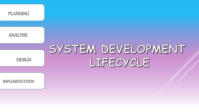 IDENTIFYING AND SELECTING SYSTEM DEVELOPMENT PROJECT | PPTX