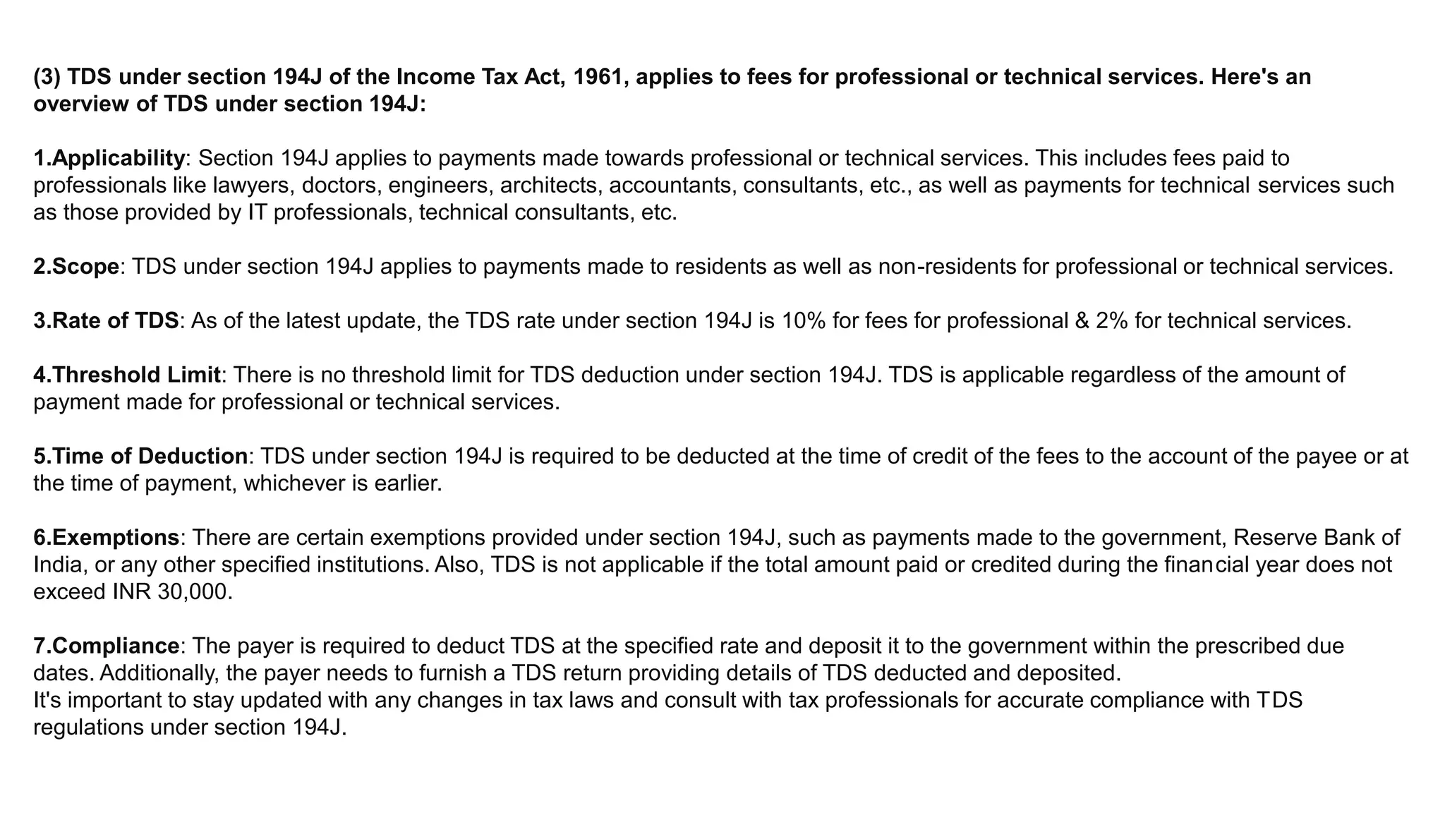 TDS UNDERSTANDING IN DETAILS WITH SECTION | PPT