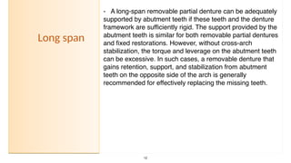 inducation for fixed and removable partial denture | PPT