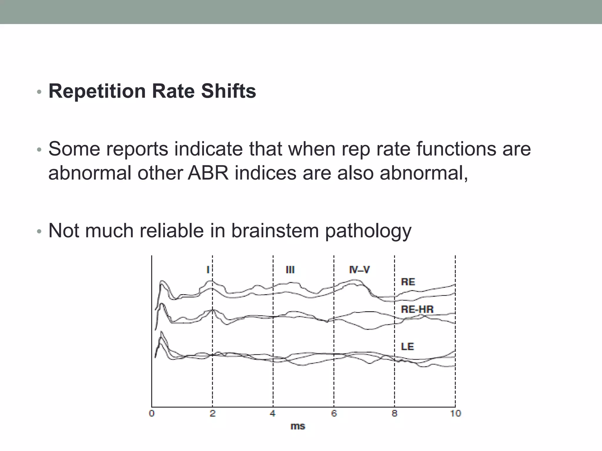 OAE and BERA ( otoacoustic emissions and brainstem evoked response ...