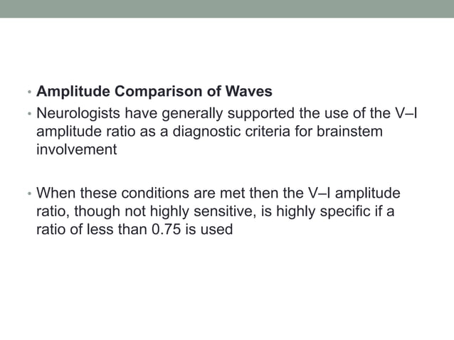 OAE and BERA ( otoacoustic emissions and brainstem evoked response ...