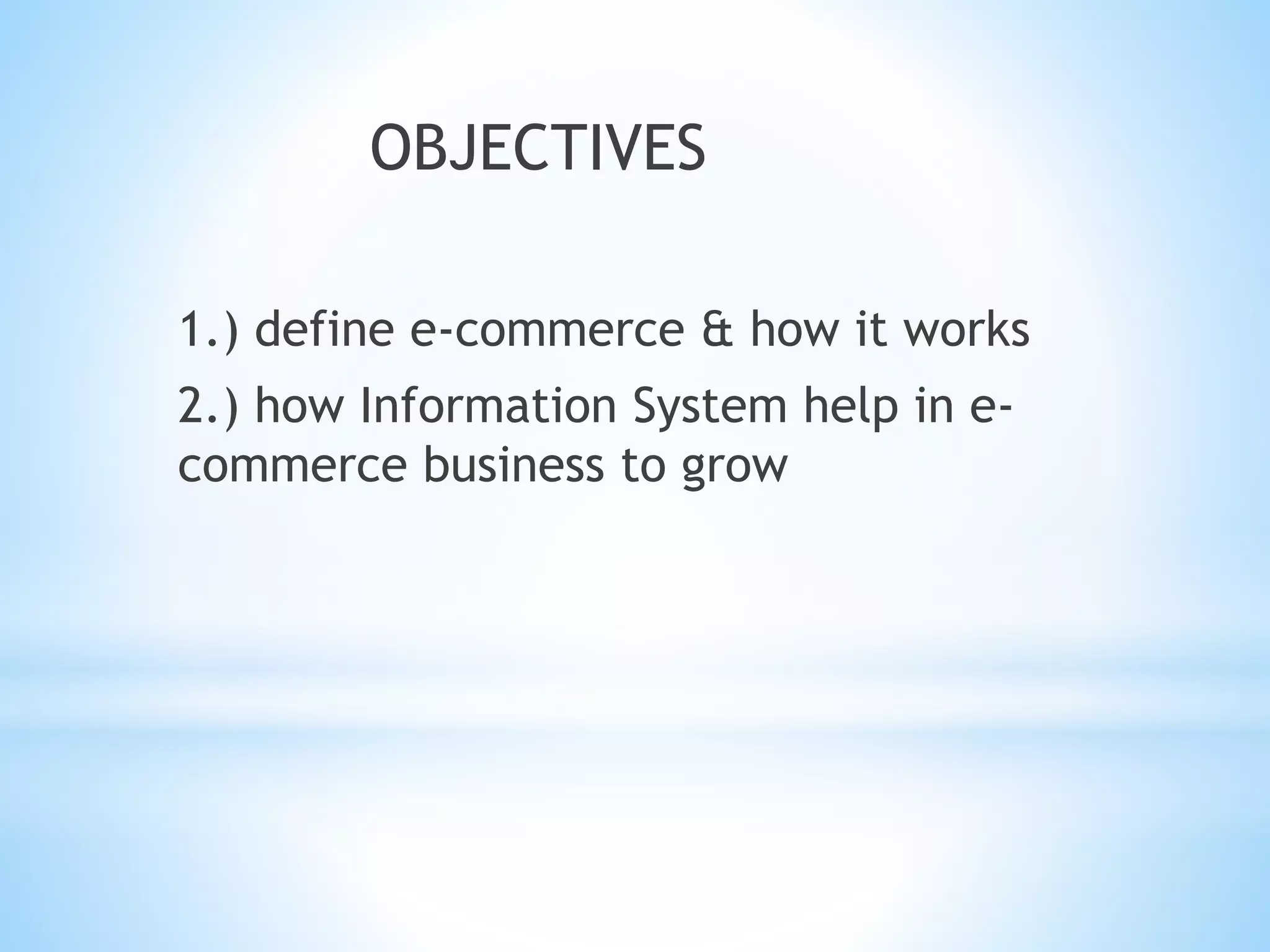 Electronic Commerce | PPTX | Internet | Computing