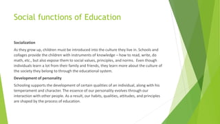 Concept and meaning , sociological roles in education (conservative ...