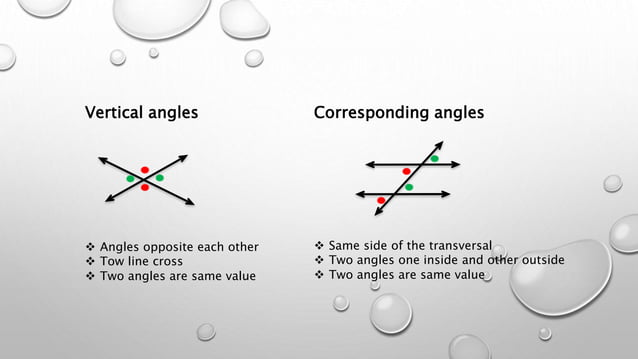 Geometric Terms ,Types Of Angles and Angle Relationships | PPTX ...
