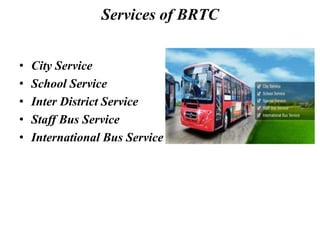 Bangladesh Road Transport corporation-BRTC | PPTX