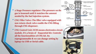 power point presentation on conversion of Diesel engine into CNG engine ...