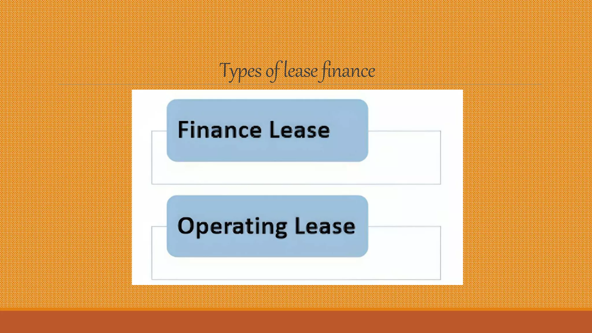 Lease Financing | PPTX