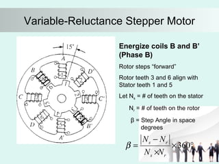 stepper motor by samiullah shaikh | PPT | Free Download