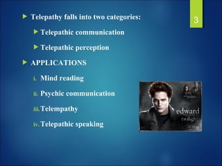 TELEPATHY | PPT