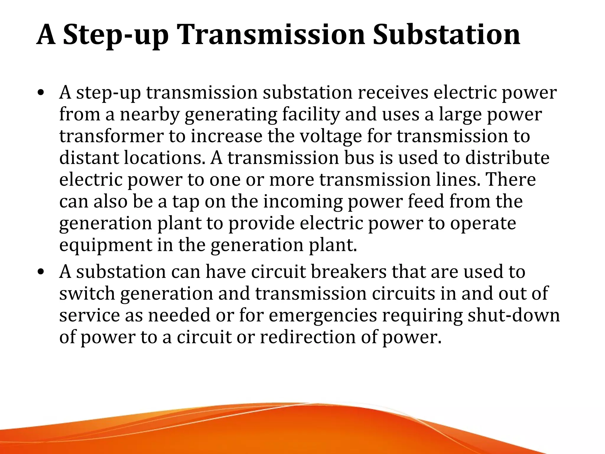 Substation types ,working & importance | PPT
