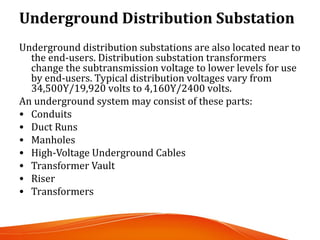 Substation types ,working & importance | PPT