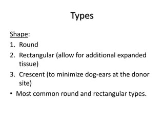 Tissue expansion- principles and techniques | PPTX