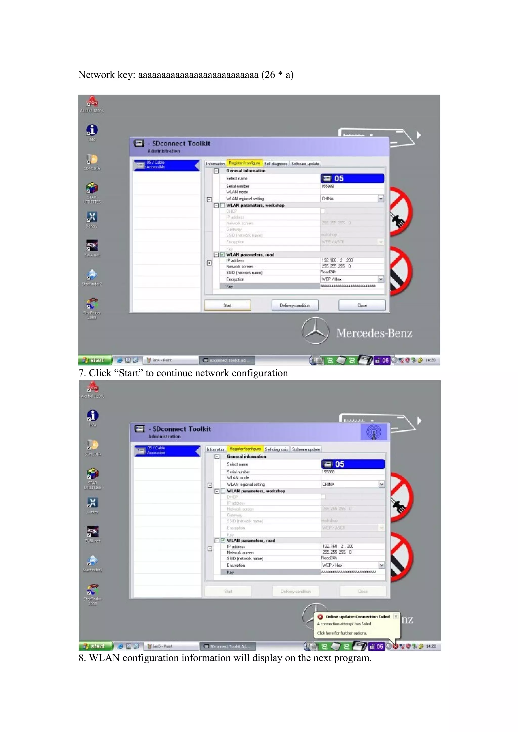 Mercedes SDS Multiplexer Star diagnosis compact 4 MB SD Connect C4 Wifi ...