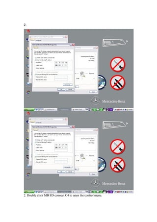 Mercedes SDS Multiplexer Star diagnosis compact 4 MB SD Connect C4 Wifi ...
