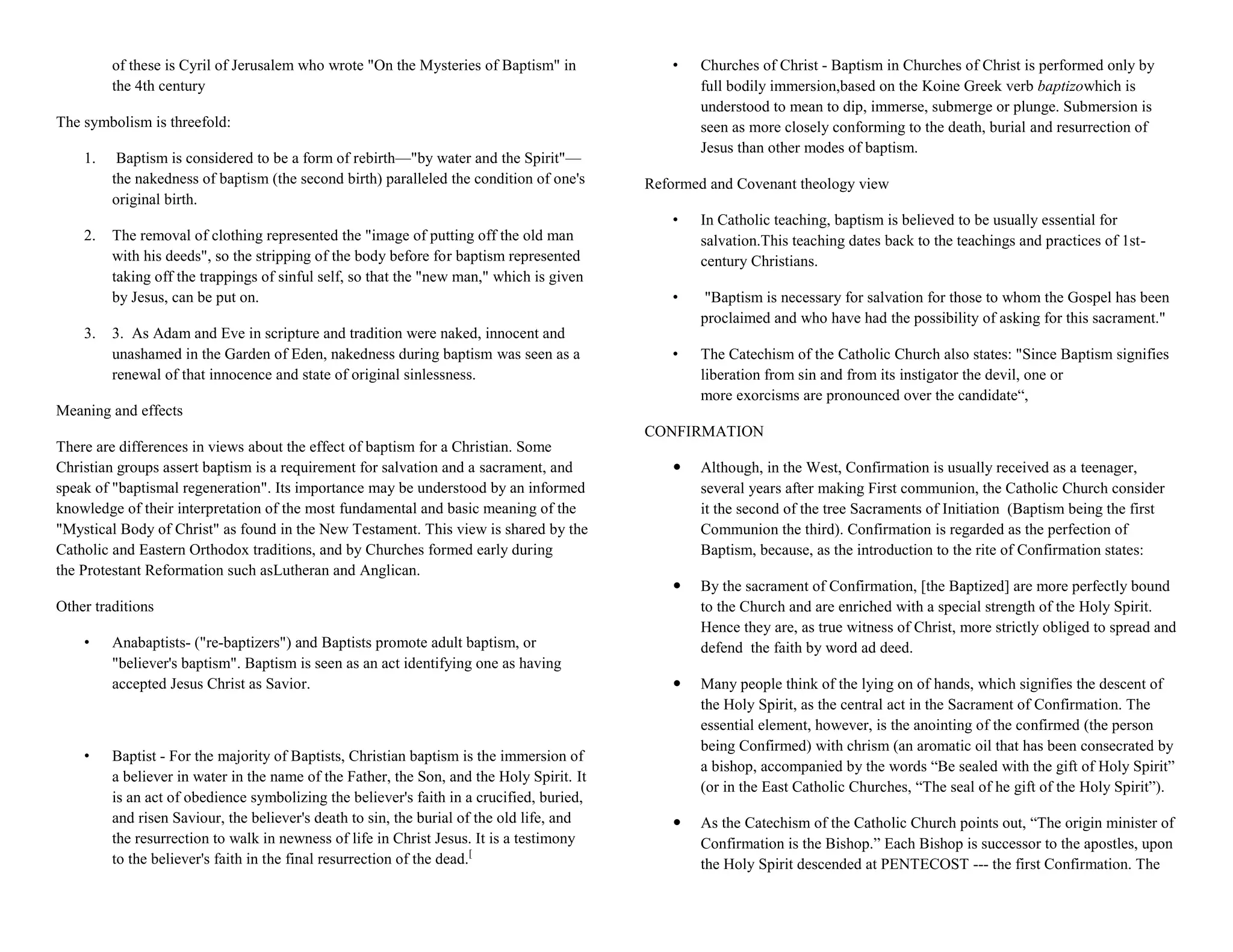 sacraments of initiation | DOCX