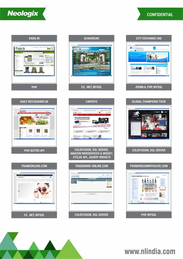 Neologix Capability Document | PDF