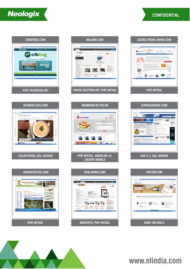 Neologix Capability Document | PDF