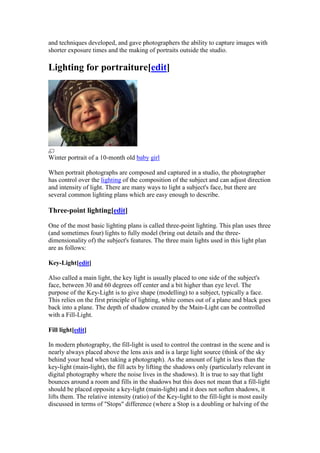 portrait pdf | PDF | Photography | Arts and Crafts