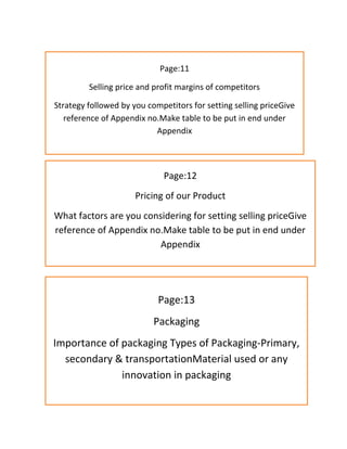 12th bst project on marketing management | DOCX