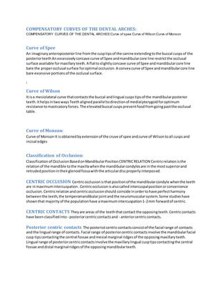OCCLUSION BASIC CONCEPTS | DOCX