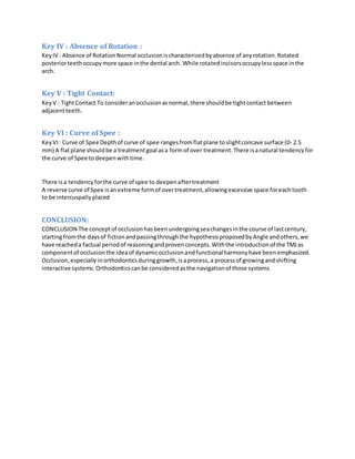 OCCLUSION BASIC CONCEPTS | DOCX