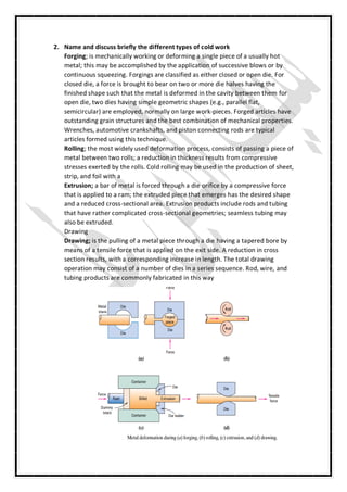 cold work | PDF | Geology | Science