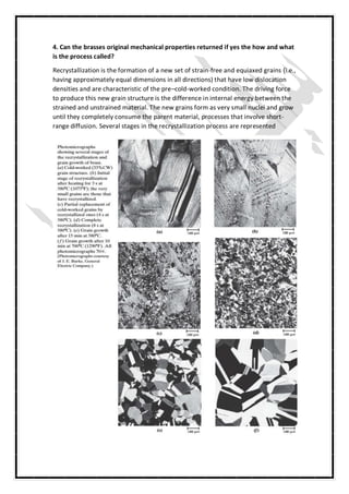 cold work | PDF | Geology | Science