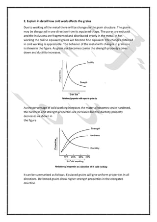 cold work | PDF | Geology | Science