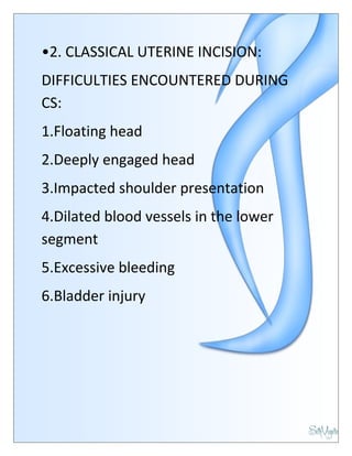 Ceasarean Section | DOC