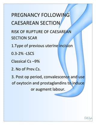 Ceasarean Section | DOC