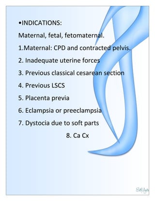 Ceasarean Section | DOC
