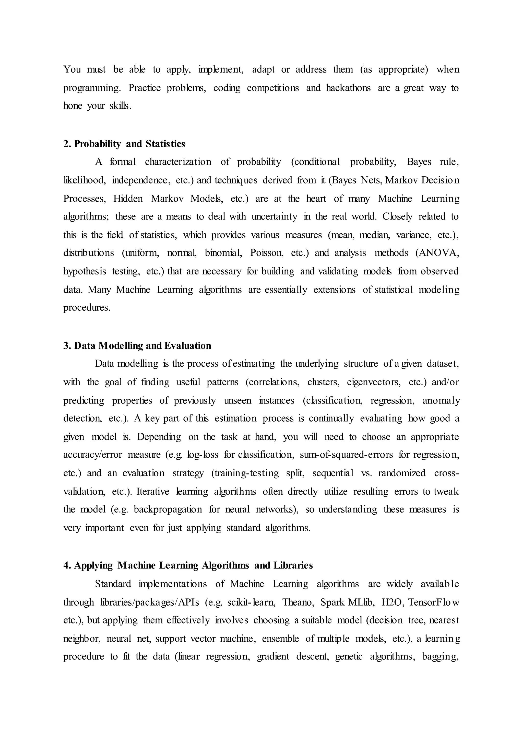 Machine Learning | PDF