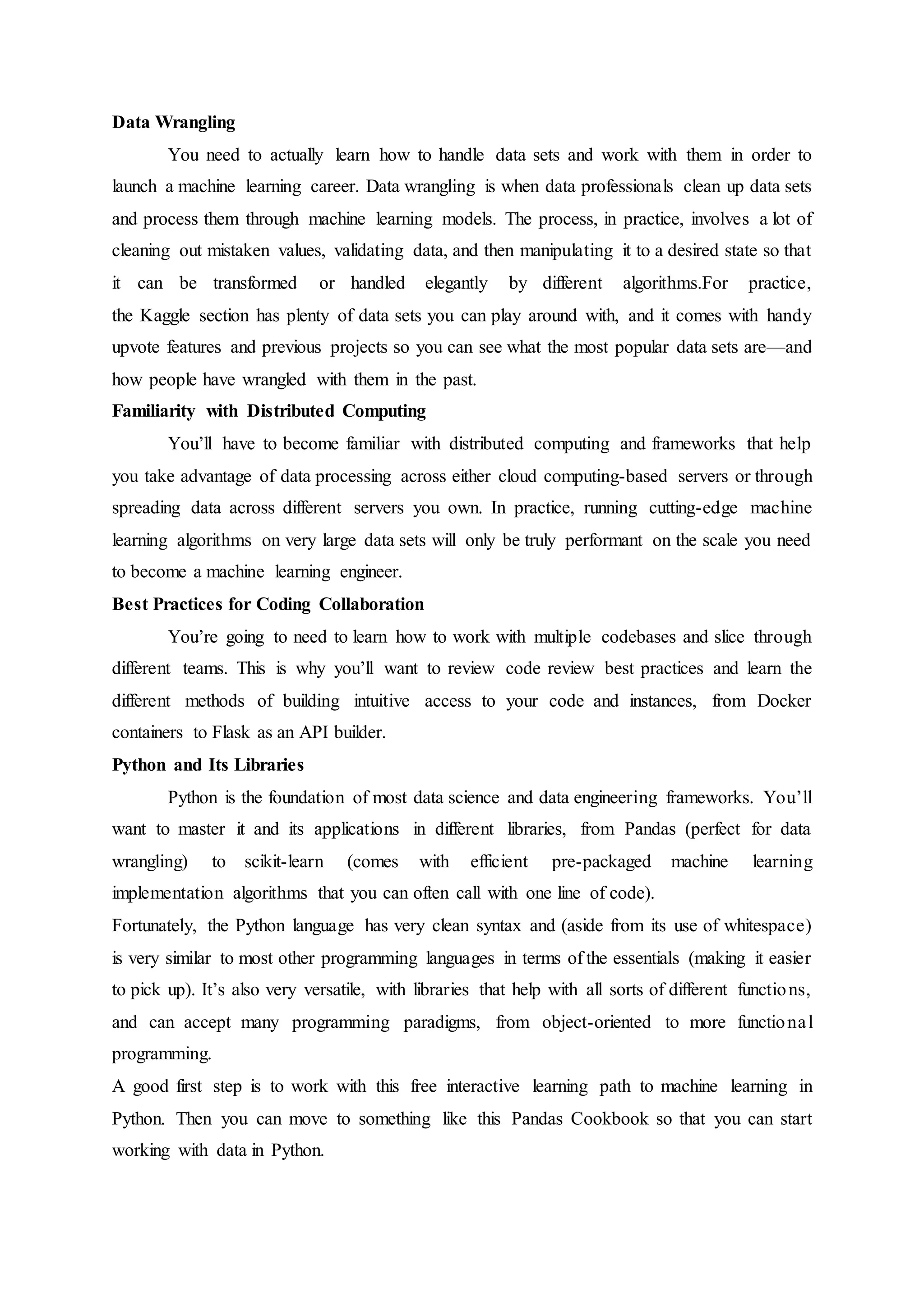 Machine Learning | PDF