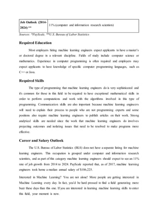 Machine Learning | DOCX