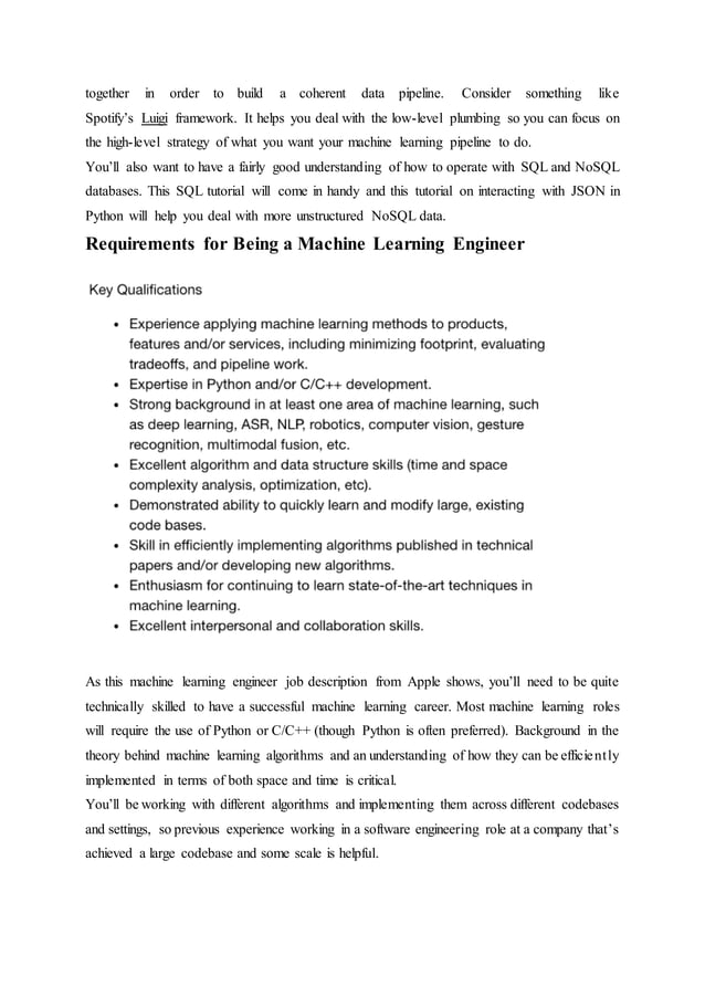 Machine Learning | PDF