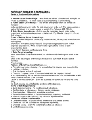 forms of business. notes plus 1 | PDF | Free Download