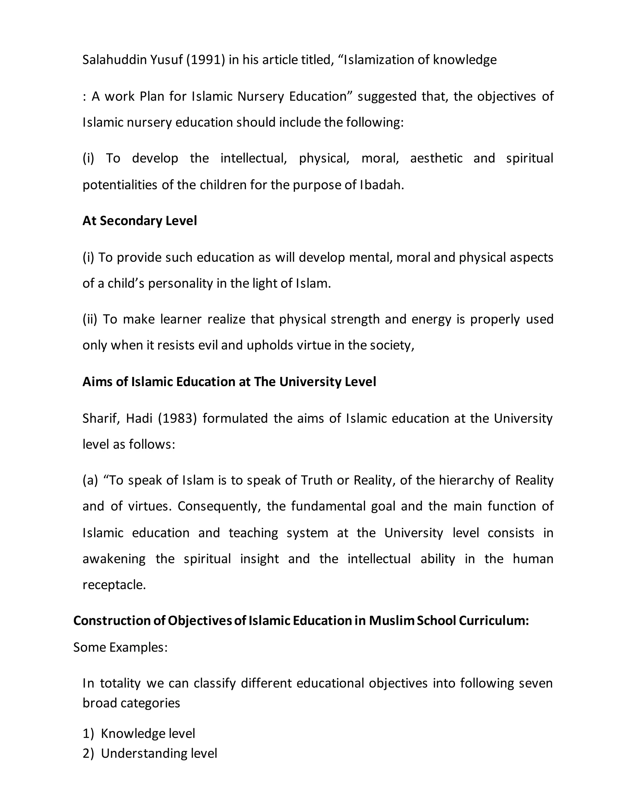 islamic system | PDF