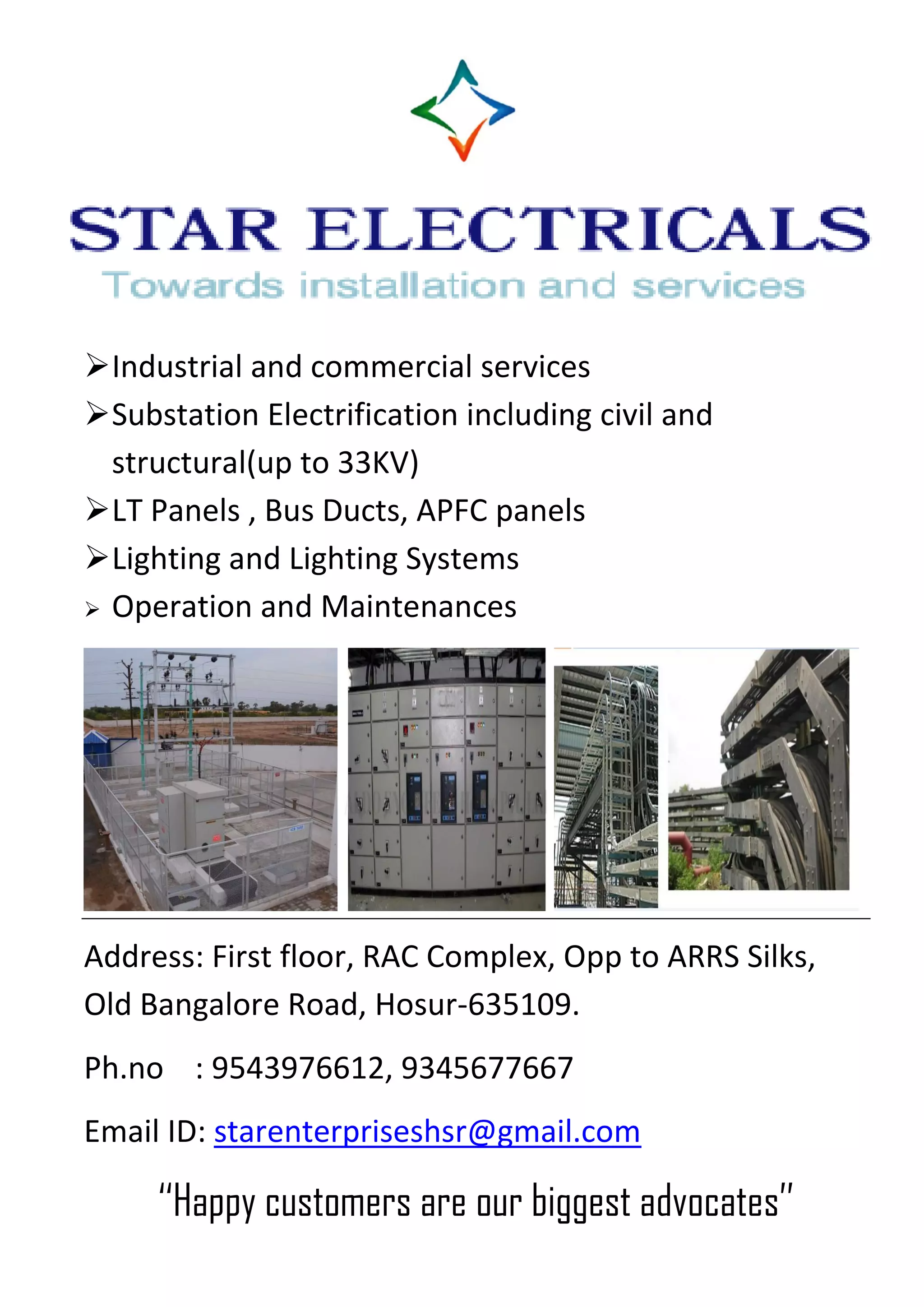 STAR ELECTRICALS | PDF
