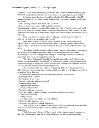 Importance of English Language and its educational objectives in ...